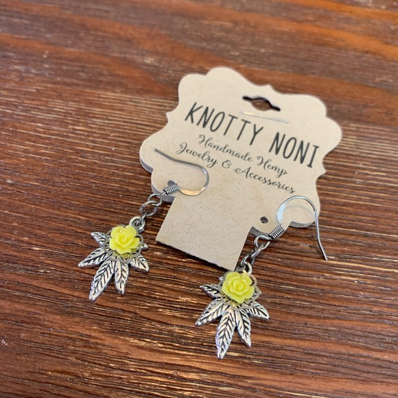 Jewelry | Stoner Pot Leaf Earrings | Poshmark
